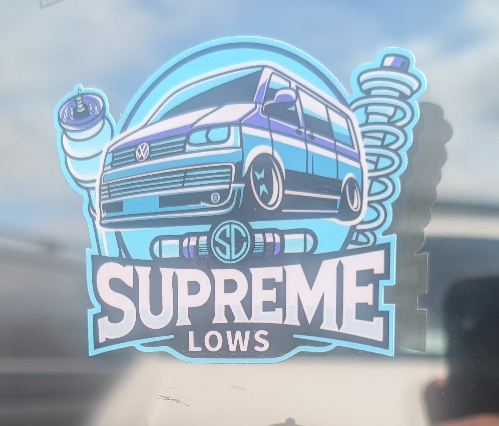 Lows "Van" logo sticker – Supreme Lows